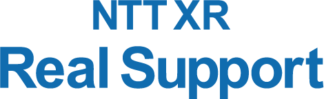 NTT XR Real Support